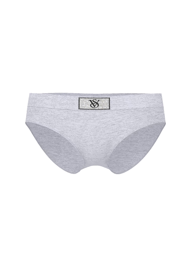 Трусики Logo Cotton Shine Patch Hiphugger Panty Grey УТП013530 купити ...
